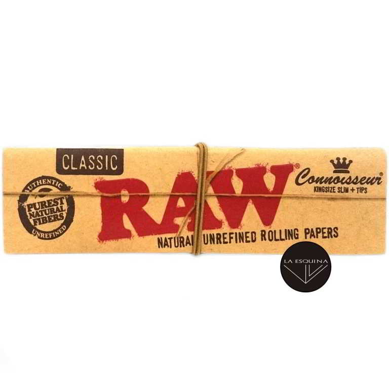 Papel RAW Largo 110 mm + Filtros - La Esquina