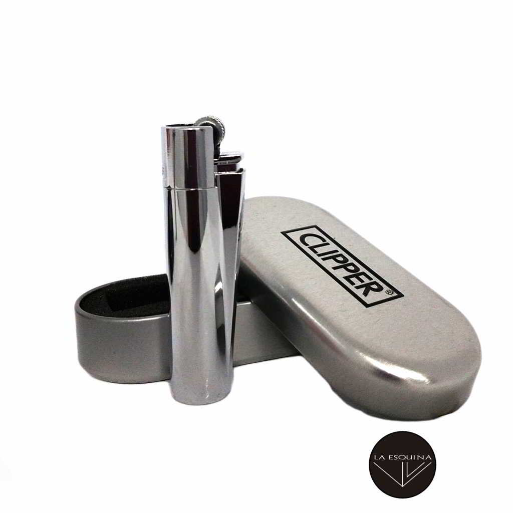 Encendedor CLIPPER Metal Silver - La Esquina