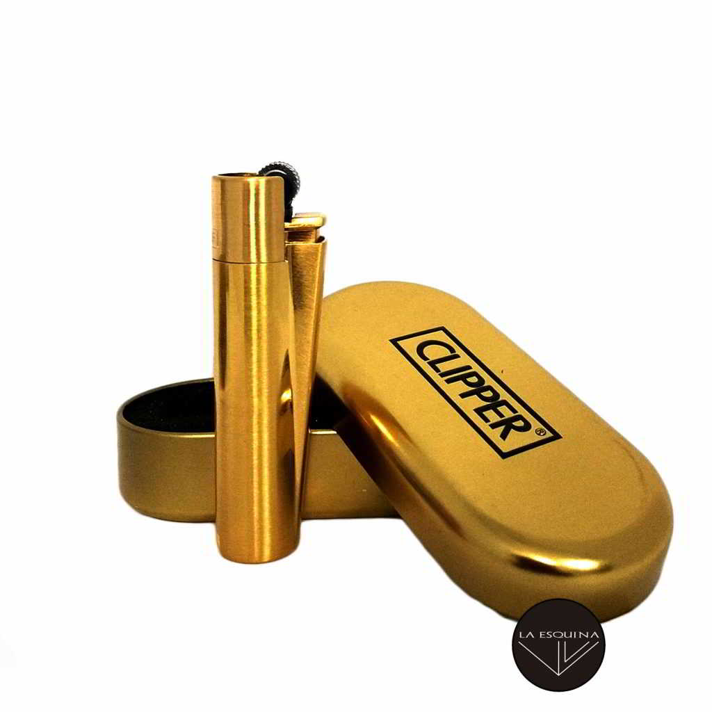 Encendedor CLIPPER Metal Gold - La Esquina