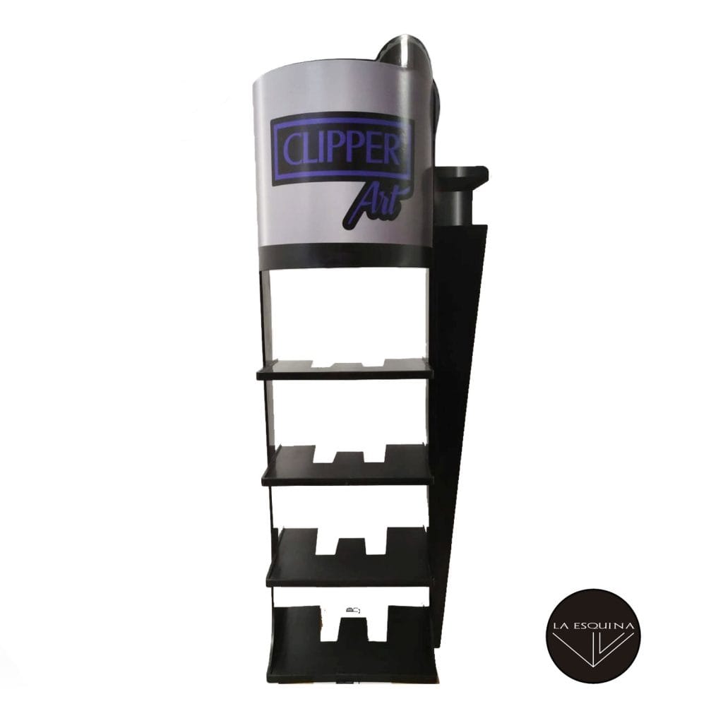 Expositor CLIPPER Art Negro - La Esquina