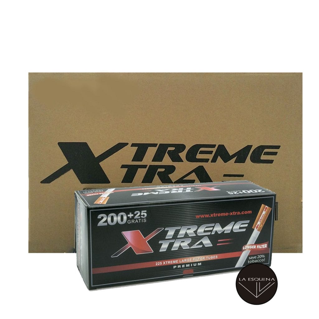 Caja de 40. Tubos Xtreme Xtra Largos 225 - La Esquina